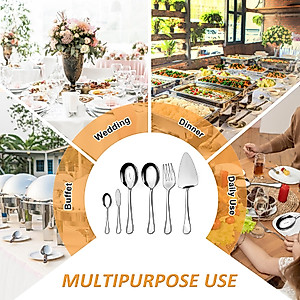 ELLERT Stainless Steel 12-Piece Dinner Knives Pack, Table Steak Knives Set for 12 (Silver 9 Inches)