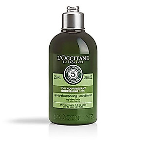 L'OCCITANE Aromachologie Nourishing Care Conditioner Enriched with Olive Oil for Dry to Very Hair, 8.4 fl. oz.