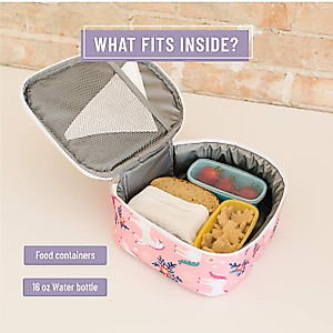Wildkin Pack-it-All Backpack Bundle with Clip-in Lunch Box (Magical Unicorns)