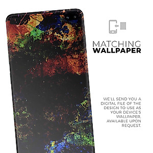 DesignSkinz Liquid Abstract Paint Remix V53 Protective Vinyl Decal Wrap Skin Cover Compatible with The Samsung Galaxy S20 (Screen Trim & Back Glass Skin)