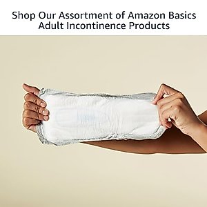 Amazon Basics Incontinence Guards for Men, Maximum Absorbency, 104 Count, 2 Packs of 52, White (Previously Solimo)