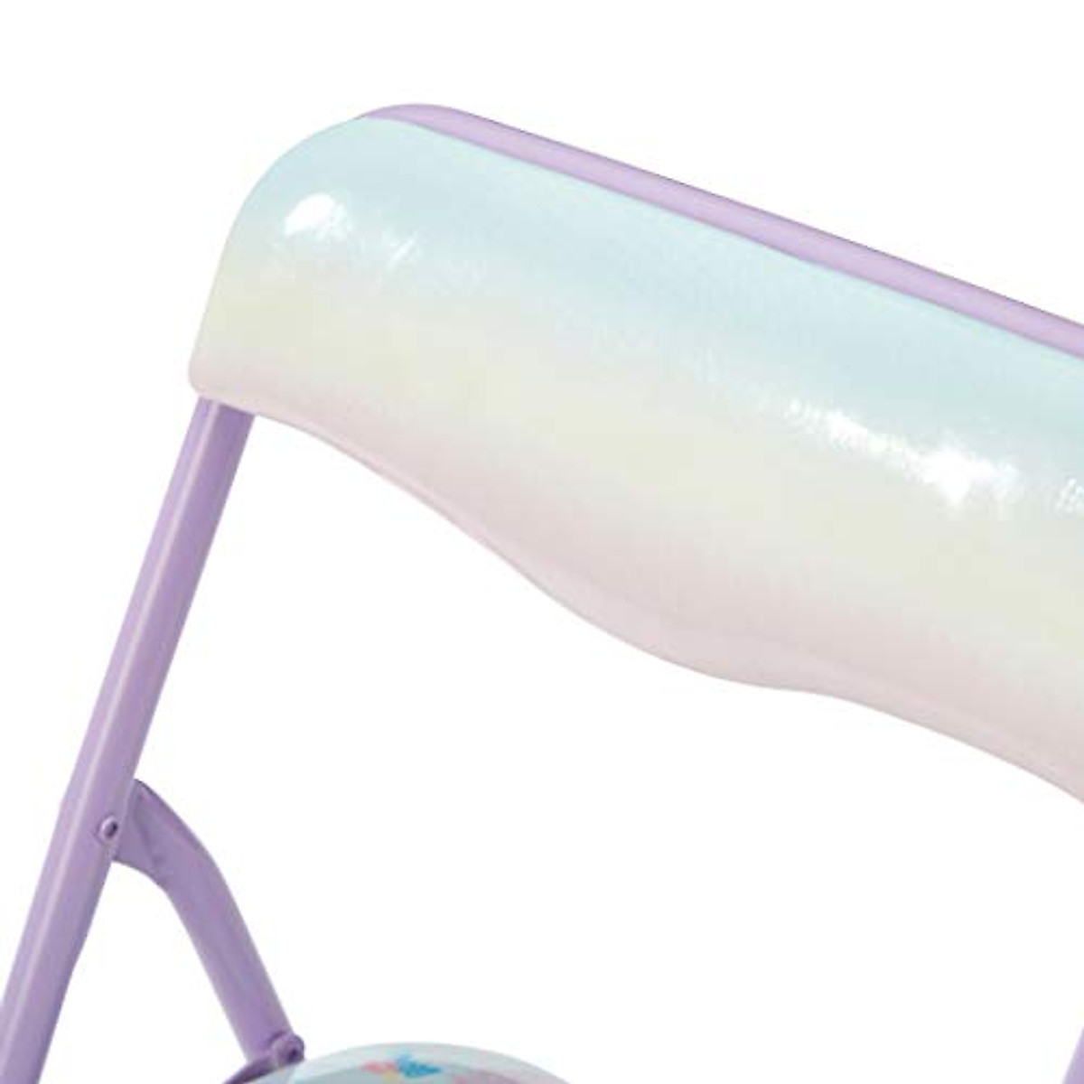 Heritage Kids 3 Piece Table and Chair Set, Purple Unicorn