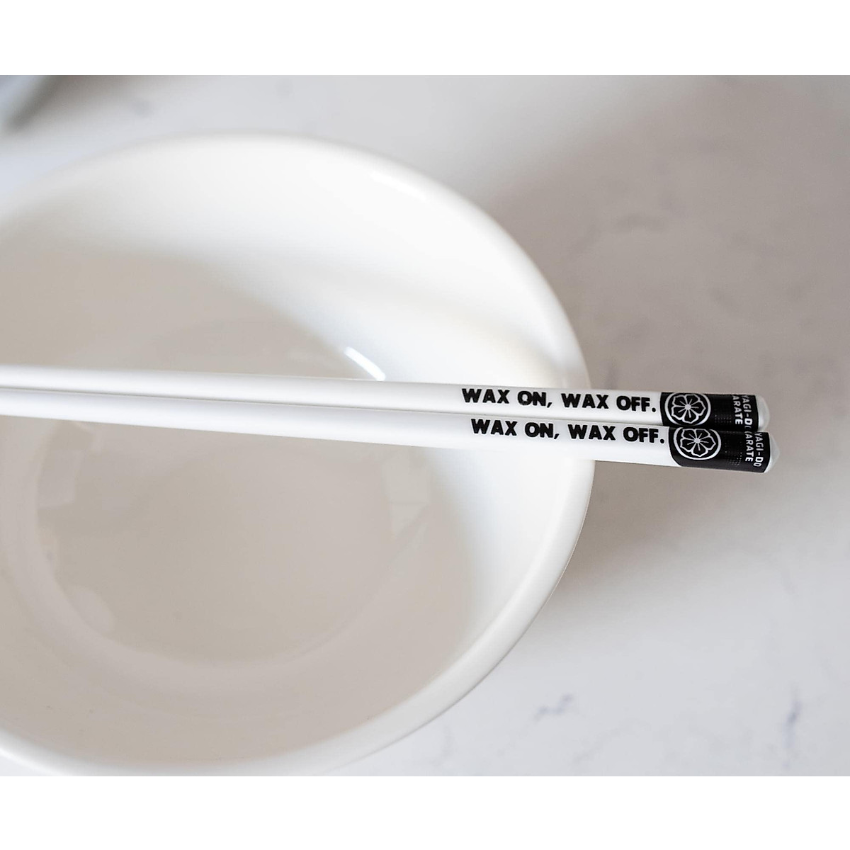 Surreal Entertainment The Karate Kid Cobra Kai and Miyagi-Do 18-Ounce Ramen Bowl Set with Chopsticks