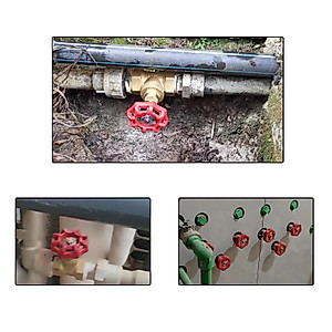 Lilaly 2 Pack Water Spigot Handle Replacement, Outdoor Faucet Hose Bib Handle, Inner Size 6mm x 6mm