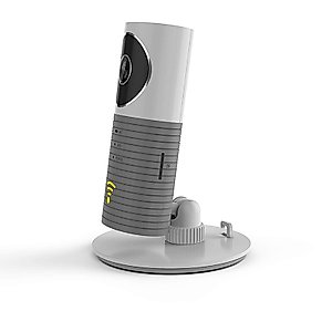 Clever Dog Camera Wifi, Small Pet Nanny Camera with Audio and Video, Cell Phone App, Wide Angle, Motion Sensor, Night Vision, Indoor, Cheap Camera for Home Security, Puppy, Baby Monitor