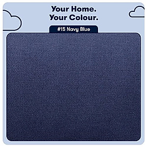 Serta Palisades 78" Track Arm Sofa, Easy Care Polyester, Soft Pillow Back, Pocket Coil Seat Cushions, Removable Covers, Loveseat or Couch for Small Spaces, Living Rooms or Bedrooms, Navy Blue