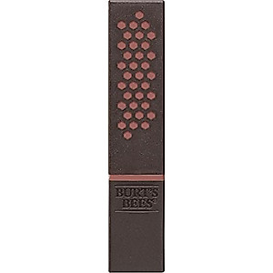 Burts Bees 100% Natural Glossy Lipstick, Peony Dew - 1 Tube