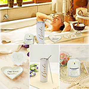 Bride To Be Gifts, Bridal gifts and the Engagement Gift for Bride Box, Best Bridal Shower gift, Bachelorette Gifts For Bride, and Wedding Gifts for Bride, Stainless Steel Tumbler Cups, Mugs, Socks