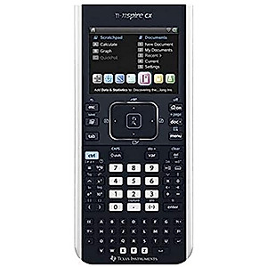 Texas N3/TBL/1E1 TI-Nspire CX Graphing Calculator, Black