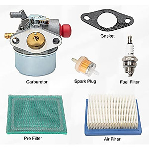 640025 Carburetor for Tecumseh OHH45 OHH50 OHH55 OHH60 OHH65 Engine Lawn Mower Carb for 640025 640025A 640025B 640025C 640014 640004 640117