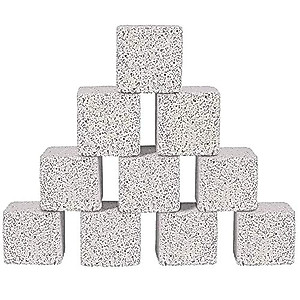 Hamster Chew Toy Lava Teeth Grinding Square Stone For Hamsters Chinchillas and Rabbits Mineral Stone Calcium Chew Toy for Small Animal(Pack of 10)