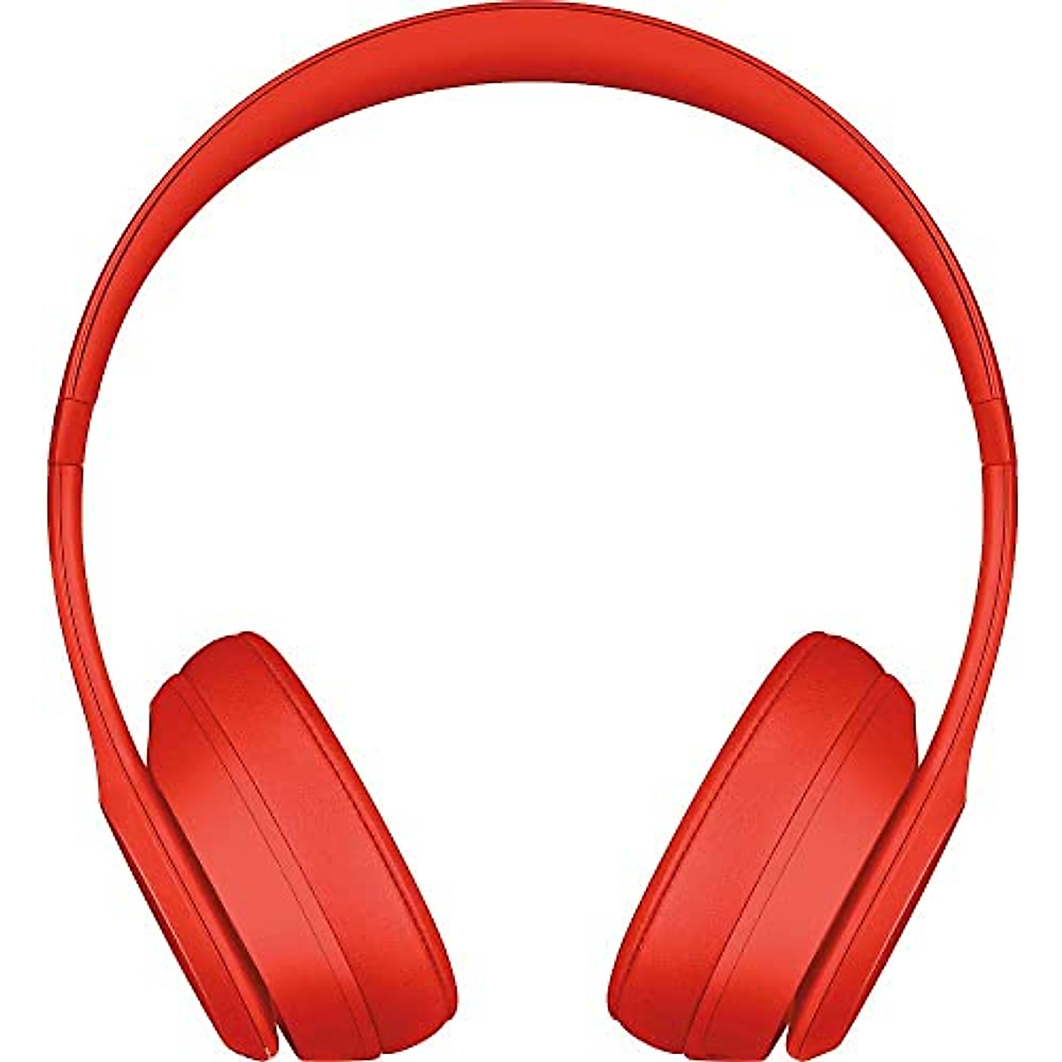 Beats by Dr. Dre - Beats Solo3 Wireless On-Ear Headphones - (Citrus Red) (Renewed)