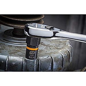 GEARWRENCH 7 Pc. 1/4 & 3/8" Drive Metric Bolt Biter Impact Extraction Socket Set - 87911