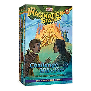 Imagination Station Books 3-Pack: Challenge on the Hill of Fire / Hunt for the Devil's Dragon / Danger on a Silent Night (AIO Imagination Station Books)