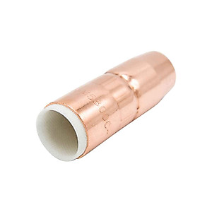 Miller Electric Nozzle,15.9mm Bore,Copper