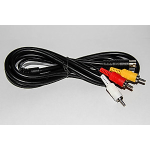 RCA AV Cable for Sega Genesis 2 and 3 by Mars Devices