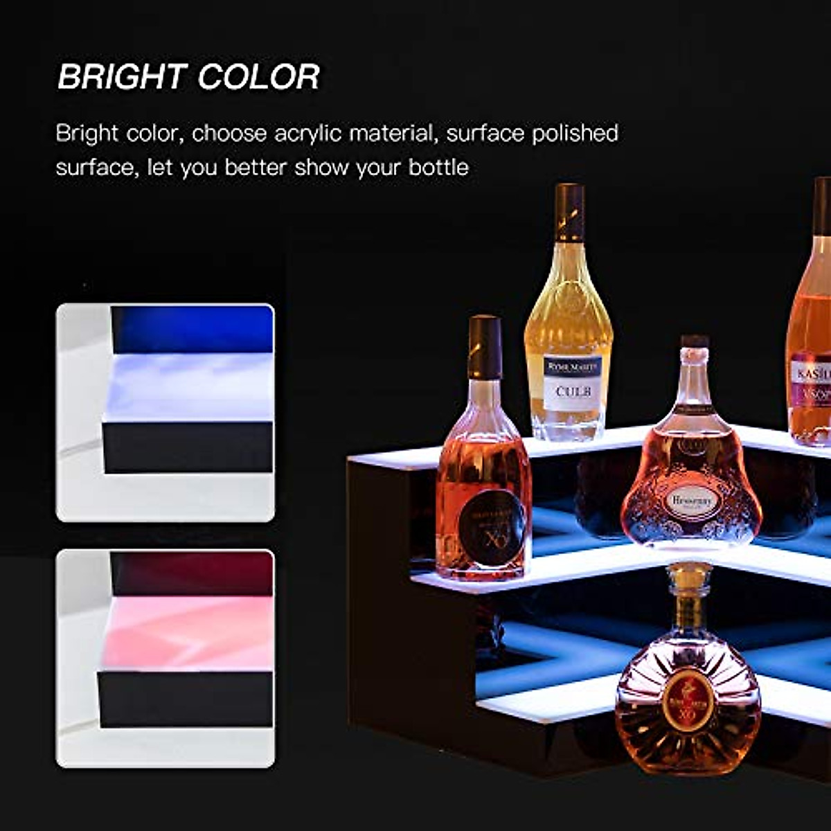 Illuminate Your Space with NOVIIML LED Bottle Display