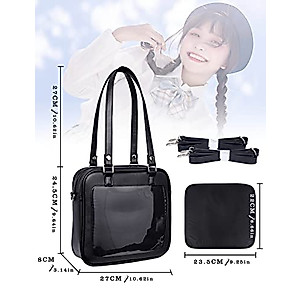 Soutrend Women Ita Bag Anime Crossbody Shoulder Bag Backpack Purse Satchel Bag with Removable Insert