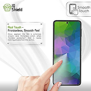 IQShield Screen Protector Compatible with Samsung Galaxy Z Flip 3 (2-Pack) Anti-Bubble Clear Film