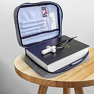Bible Cover,Bible Case Bible Covers for Women Bible Bag Study Bible Case Bible Cases Bible Book Covers for Kids Bible Cover Case Perfect Gift for Men Women Father Kids