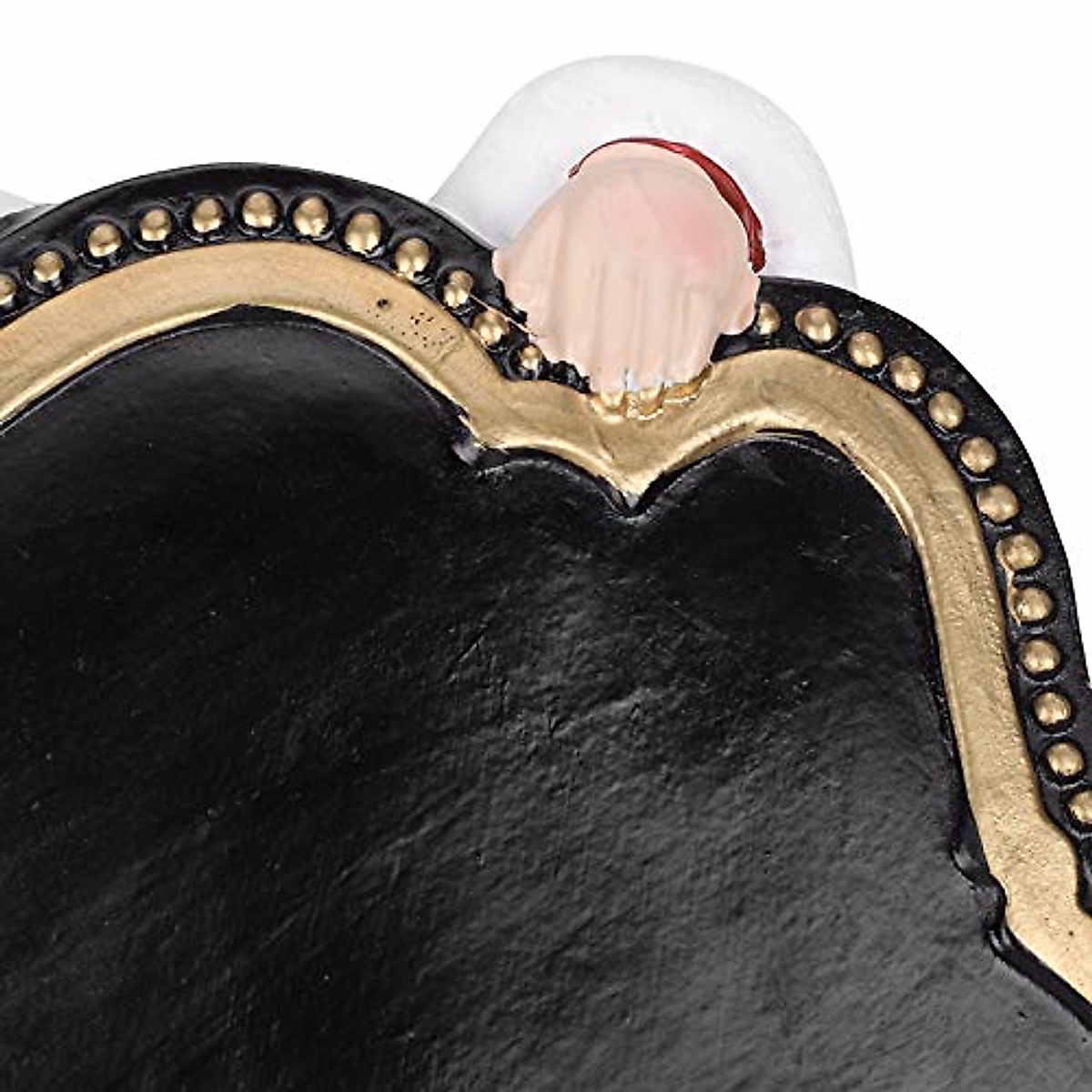 9.8inch Cook Statue Chef Sculpture with Sign Chalkboard, Resin Chef Holding Sign Statue Kitchen Welcome Decor Figurine