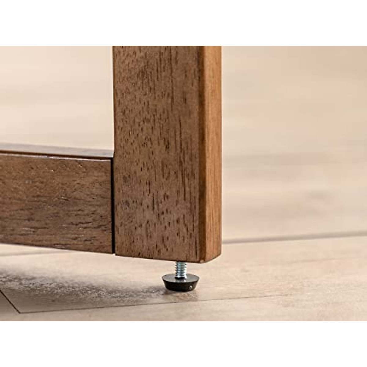 Gexpusm Round Coffee Table, Wood Coffee Tables for Living Room, Natural Wood Coffee Table with Storage, Center Large Circle Coffee Table, 35.3x35.3x17.8in