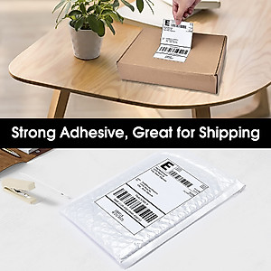 Pacific Mailer 4" x 6" Thermal Labels Direct Thermal Shipping Labels 500 Fanfold Labels