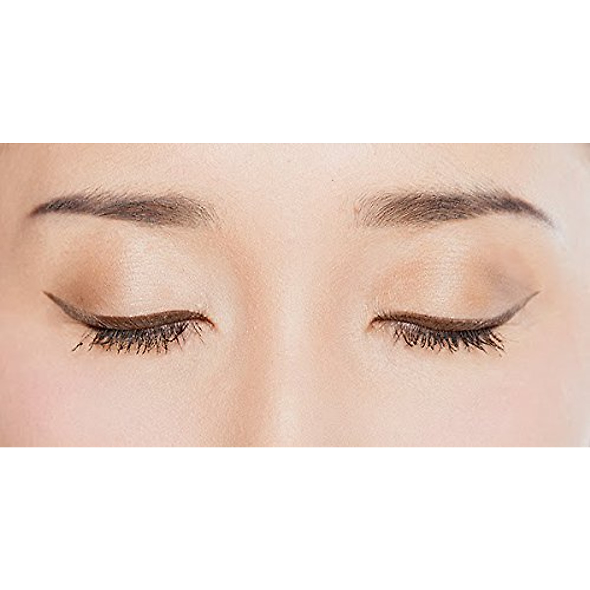 Nikka Notto Liquid Eyeliner Waterproof Pen“Nude Look”, Satin Brown, Stay All Day, Smudge Free, 3x More Liquid 0.070Fl.oz (Mom's Choice Award®)