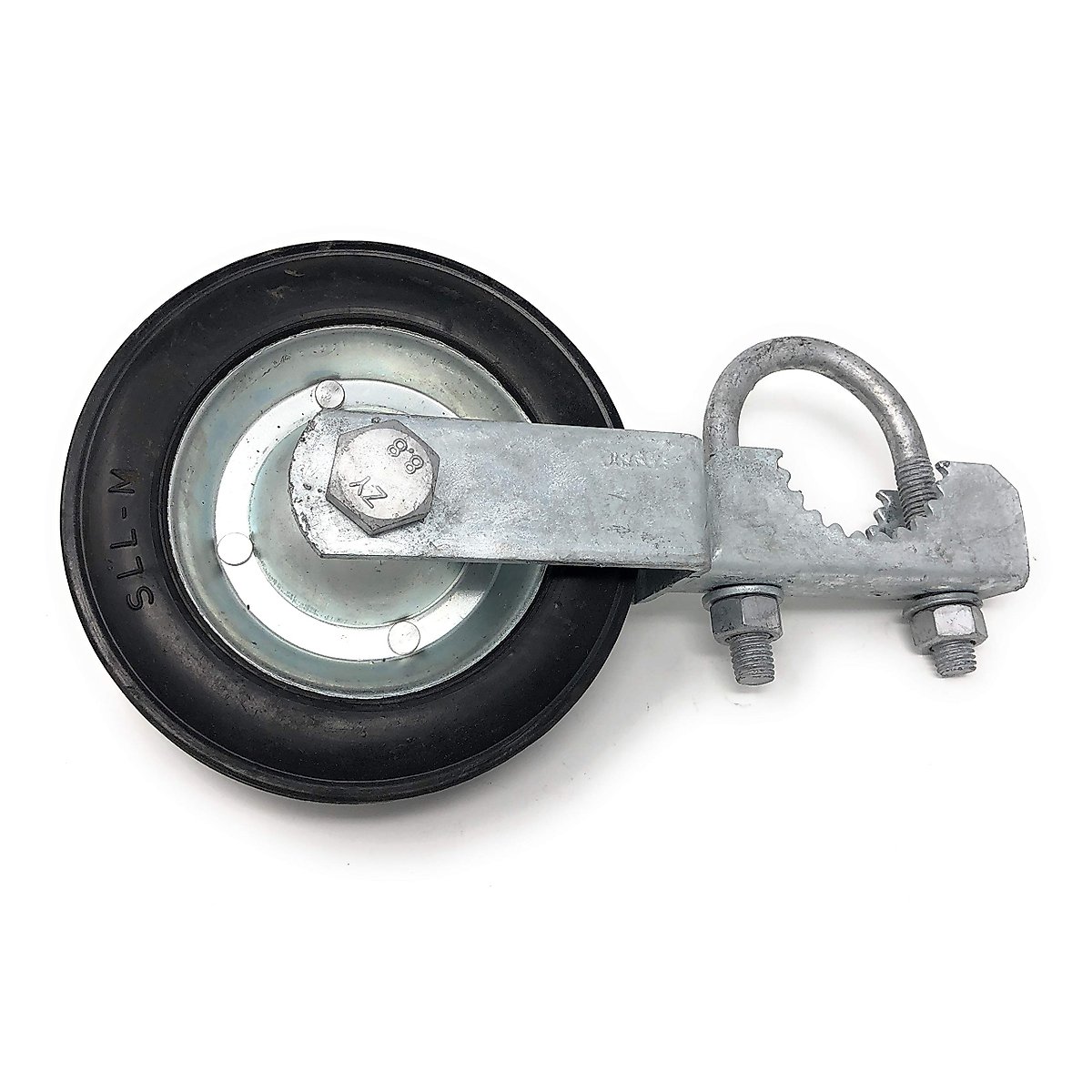 GATE Helper Wheel: for Chain Link Fence and Other Swing Gates with 1.5-2" Frames