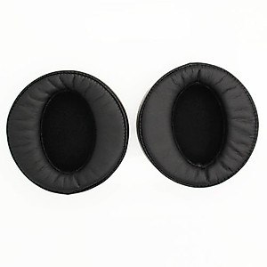 Replacement Ear Pads for Sony MDR-XB950BT MDR-XB950N1 MDR-XB950B1 MDR-XB950AP MDR-XB950/H Headphones Headset Soft Protein Leather Ear Cushions - Black
