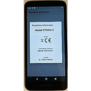 Motorola - Moto E6 with 16GB Memory Cell Phone (Unlocked) - Starry Black (Renewed)