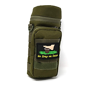 Tactical Lunch Bag PVC Patch Bundle - 3 Great Hook and Loop Patches for Lunch Bags