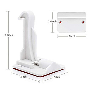 12 Pack Upgraded Lnvisible Child Safety Cabinet Locks, Baby Proofing Cabinet Latch Locks, Baby Drawer Locks, Child Safety Strong Adhesive Baby Proof Drawers Locks for Cabinets and Drawers