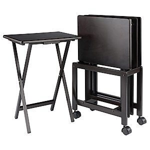 Winsome Wood Allen TV Table, Coffee, 19"W x 14.5"D x 25.9"H