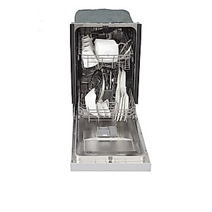 Kucht K7740D Professional 18" Front Control Dishwasher, Stainless Steel