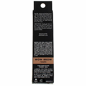 e.l.f. Cosmetics E.l.f. wow brow gel, fiber-infused formula, taupe, 0.12 Ounce ., Taupe, 0.123 Ounce