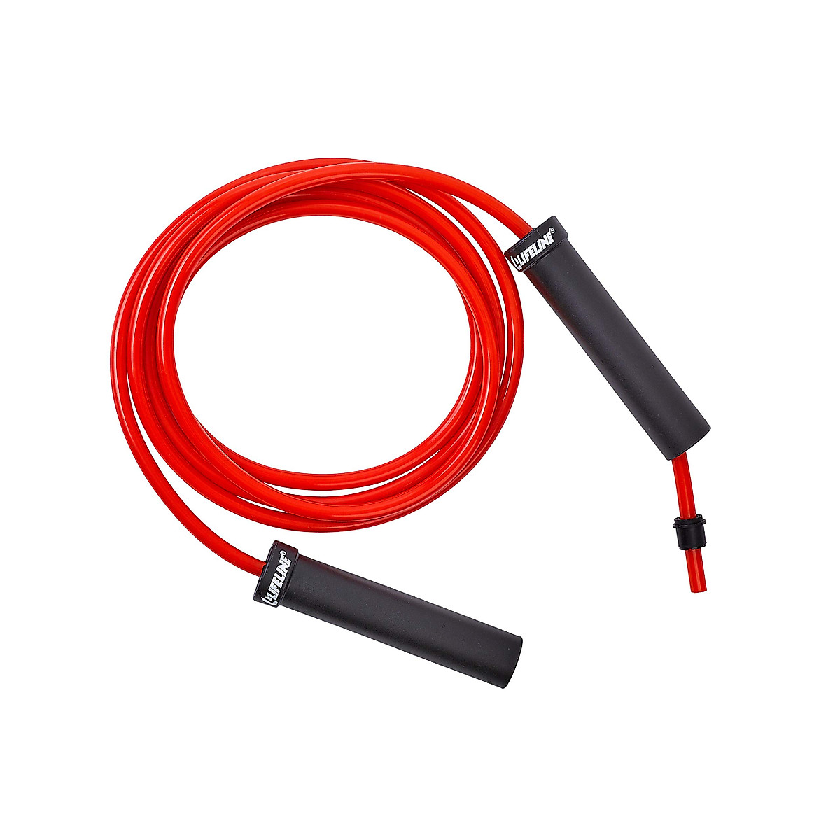 Lifeline Fitness Weighted Speed Rope - Jump Rope for Home Gym - Tone Muscles and Burn Fat with Adjustable Lengths - Two Weight Levels Available 0.75 lbs.