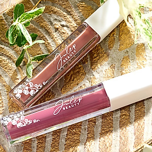 Julep So Plush Hydrating Lip Gloss - Vibes - High-Shine Hydrating Lightweight Lip Color - Non-Sticky Formula - Vitamin E Soothes and Repairs Lips