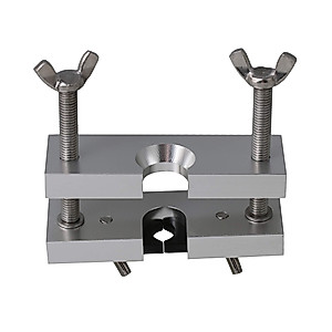 BQLZR Silver Aluminum Mouthpiece Puller Tool Metal Mouth Piece Remover for Brass Wind Instruments Trumpet Trombone Euphonium Horn