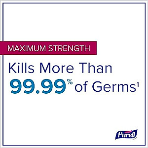Purell Prime Defense Advanced Hand Sanitizer, Essential Protection, 12 fl oz Pump Bottles (Pack of 4) - 3699-06-EC2