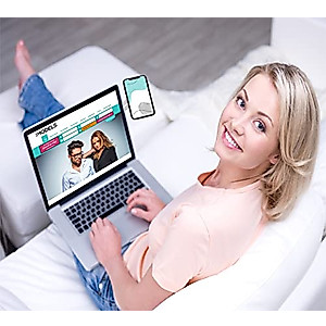 REYPAZ Adjustable Laptop Side Mount Clip, Phone Holder for Laptop - Laptop Stand Computer Monitor Expansion Bracket Compatible with All Cell Phones