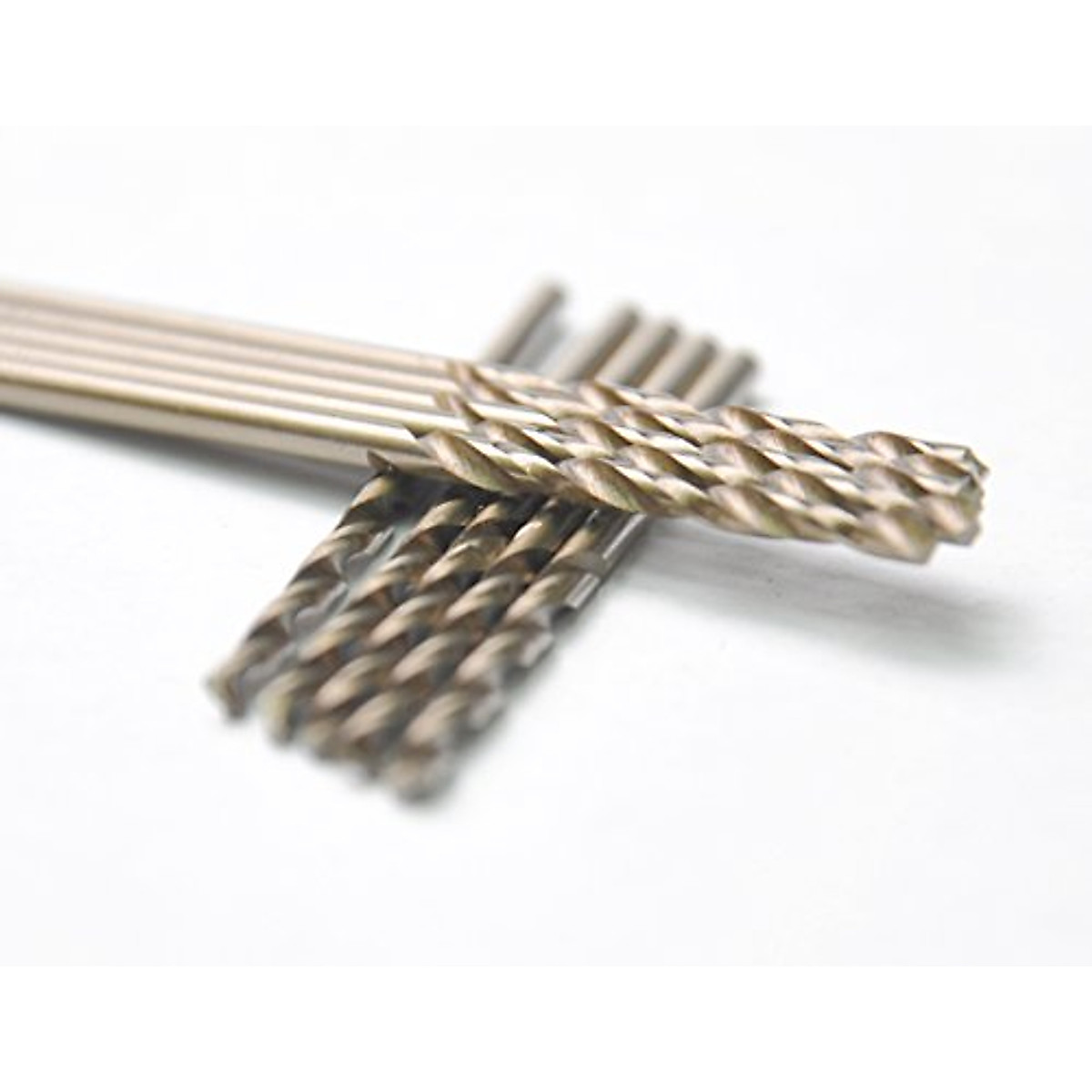 OXTUL 10PCS,5/64",HSS General Purpose Heavy Duty Jobber Length Cobalt Twist Drill Bits,ideal for drilling on mild steel, copper, Aluminum, Zinc alloy etc.