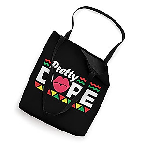 Black Queen Pretty Dope Educated African American Women Gift Tote Bag