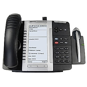 Mitel Cordless Headset and DECT Module Bundle, #50005712 | Mitel 5330e, 5340e and 5360e phones | Includes all accessories (Renewed)