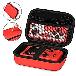 Handheld Game Console - Vaomon Retro Handheld Game Console Comes with Portable Shell, 400+ Classical FC Games, Gameboy Support Connecting TV & 2 Players, Ideal Gift for Kids & Lovers