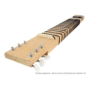 2x4 Lap Steel Guitar Kit - the DIY Slide Guitar - You supply the 2x4!