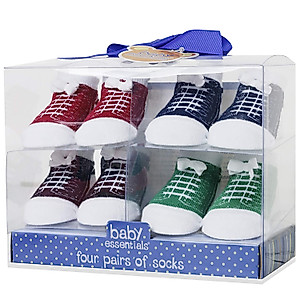 Baby Socks Gift Sets for Girls and Boys, Newborn 0-3, Infant 3-6 Months (Boys Socks Set)