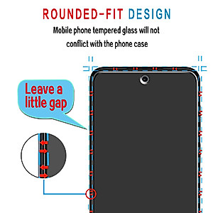 Slanku (3 Pack) Screen Protector for Motorola Moto G 5G 2023 Tempered Glass, Anti Scratch, Bubble Free, Easy to install