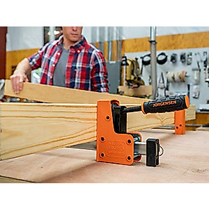 JORGENSEN 8048 Cabinet Master 48 Inch 90 Degree Parallel Steel Bar Clamp