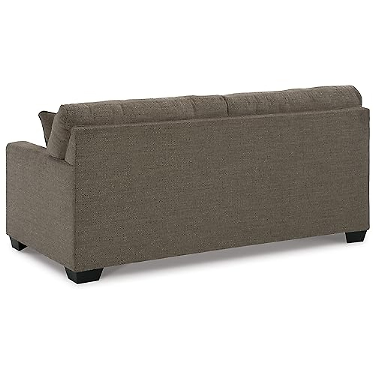 Signature Design by Ashley Mahoney Contemporary Tufted Sofa, Dark Brown